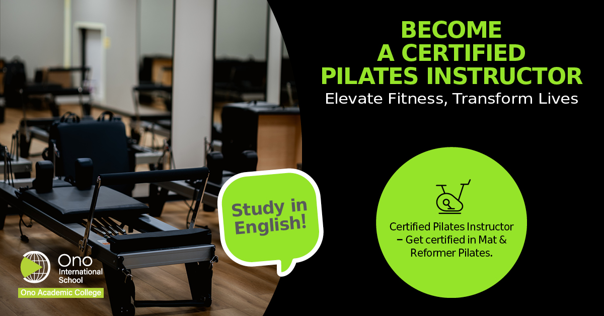 Pilates Instructor Certification Courses - Ono Academic College